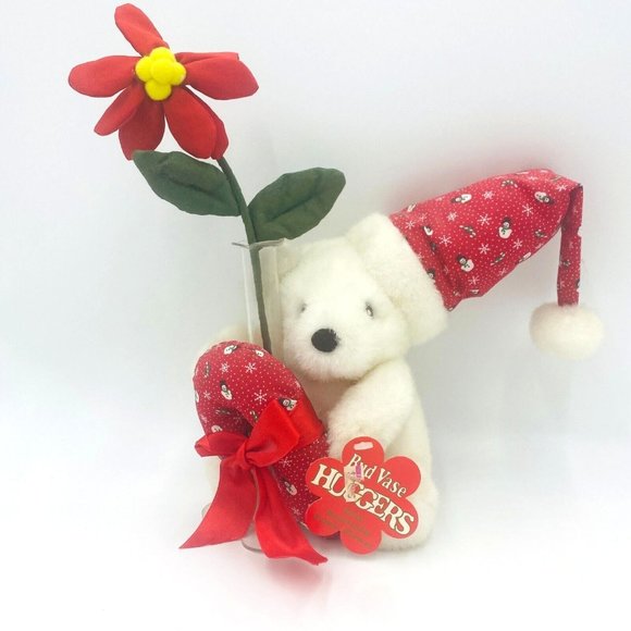 Joelson Industries | Accents | Vintage 993 Bud Vase Huggers White Teddy ...